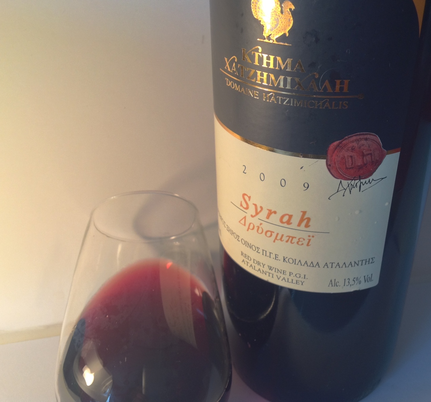 Κτήμα Χατζημιχάλη Syrah Δρύσμπεϊ 2009 | The FNL Guide