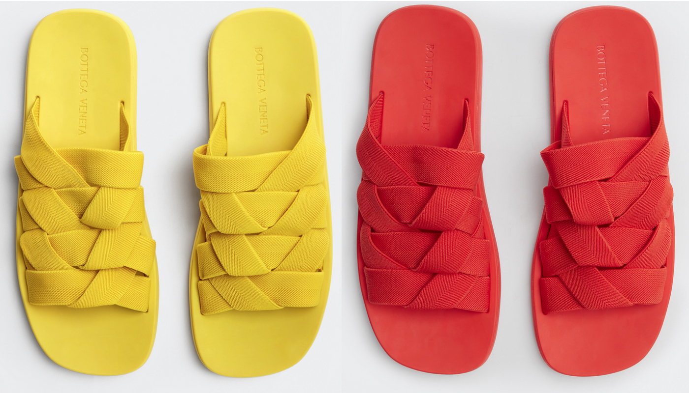 Plat Slide Sandals by Bottega Veneta | The FNL Guide