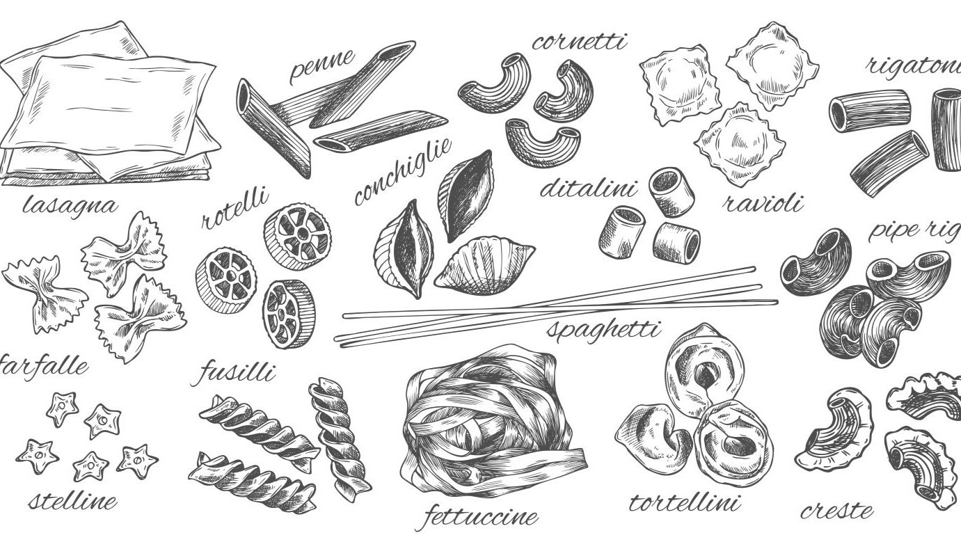 Αποκωδικοποιώντας τη γεωμετρία των ζυμαρικών. Το σχήμα τους μπορεί να ...